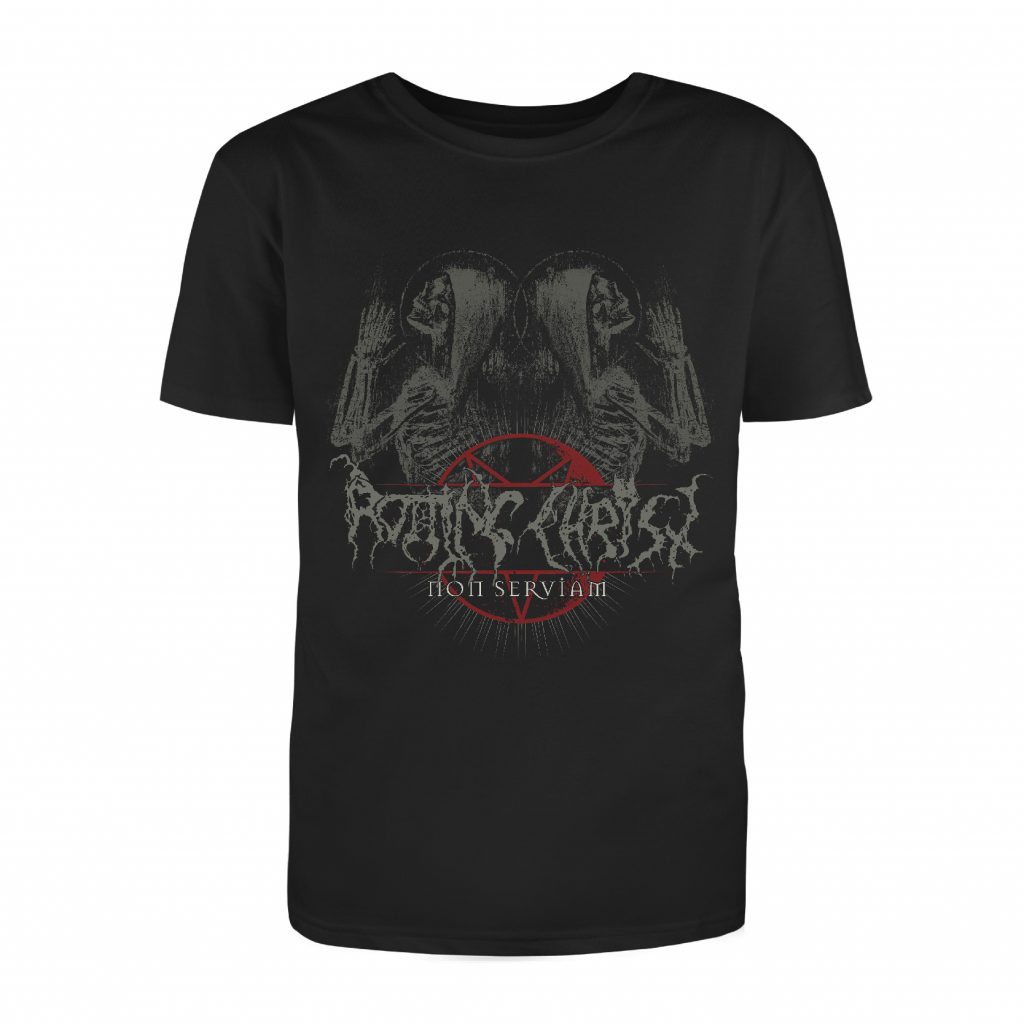 Rotting Christ · Non serviam · Camiseta - Official merch