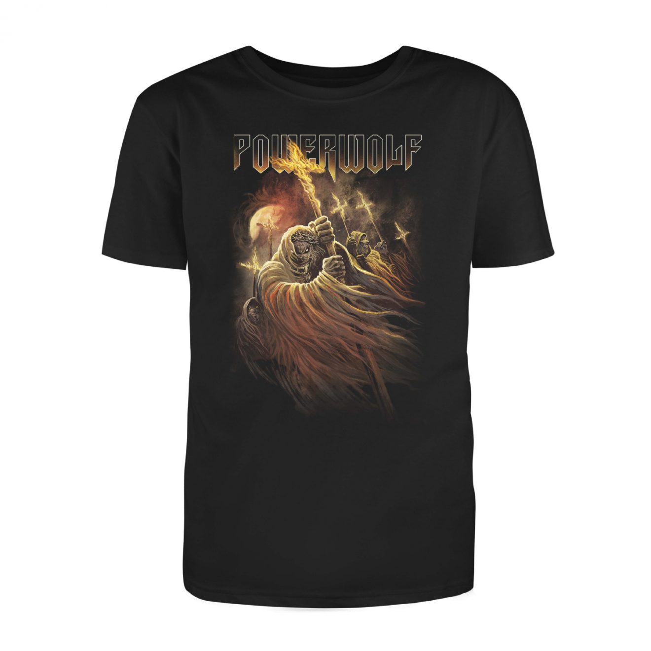 Powerwolf · Kreuzfeuer · Camiseta - Official merch