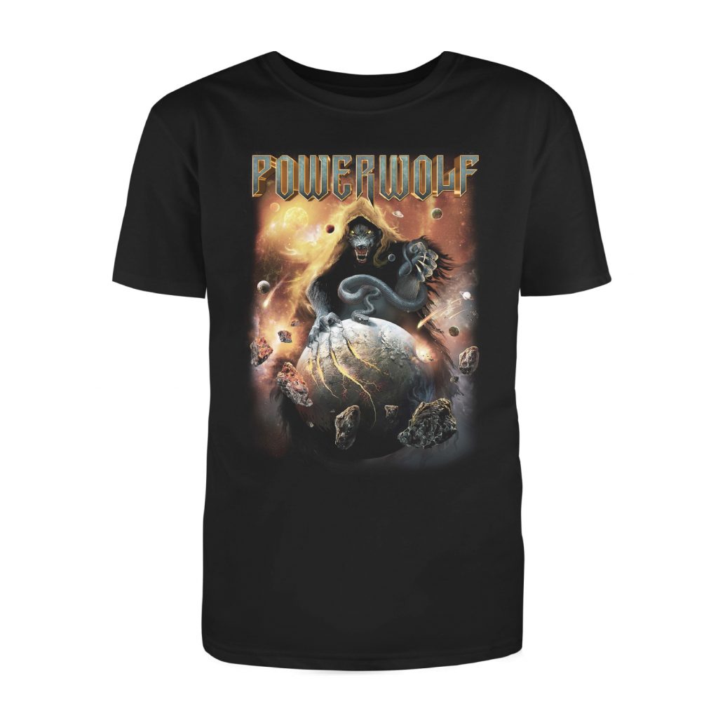Powerwolf · Wolves against the world · Camiseta - Official merch